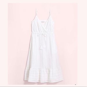 LOFT | Dresses | Nwt Loft Shimmer Stripe Strappy Pocket Dress | Poshmark